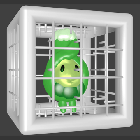 Descargar archivos 3D ROZBOUTON POKEMON 406 (Budew) ・ Cults