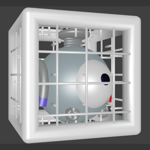 Descargar archivo STL MAGNETI POKEMON 81 (Magnemite) • Objeto para ...