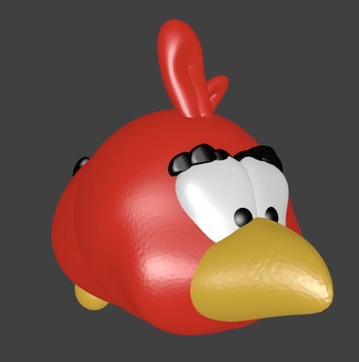 STL file Tsum Tsum my way: Angry Birds (6 figures)・3D printing template ...