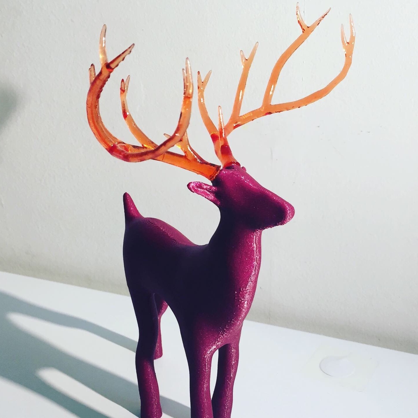 Free STL file Reindeer with an antlers twist! 🎄・3D printing design to ...