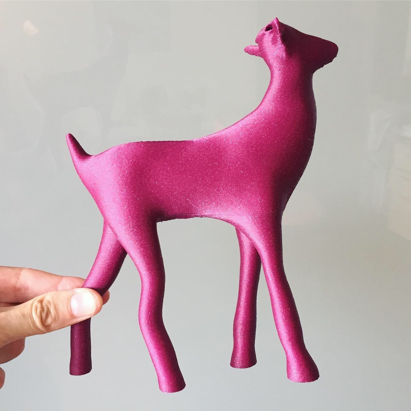 Free STL file Reindeer with an antlers twist! 🎄・3D printing design to ...