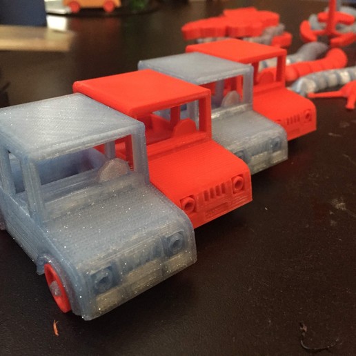 Download free 3D printer model Toy car - with functional wheels ・ Cults