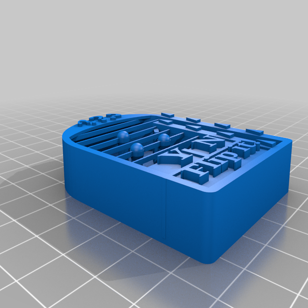 Free STL file Keychain Nano Mini Pinball "FLIP-IT!" 🗝️・Design to ...