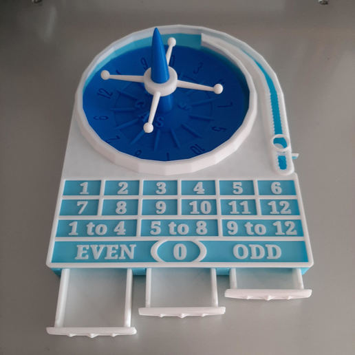 Download 3D printer designs ROULETTE (with play mat) ・ Cults