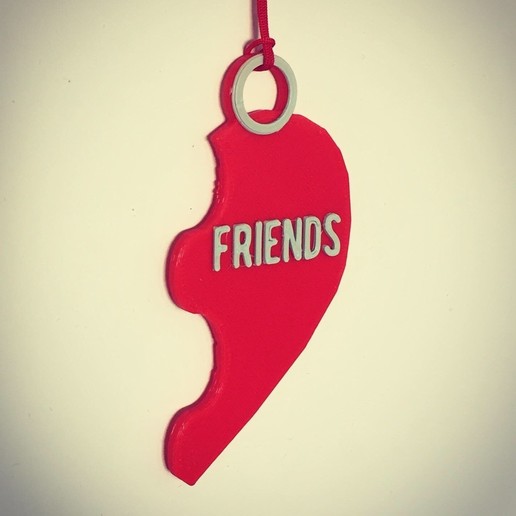 Download free 3D printing templates Best friends BFF during ・ Cults