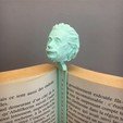 Download free 3D print files Bookmark page einstein ・ Cults