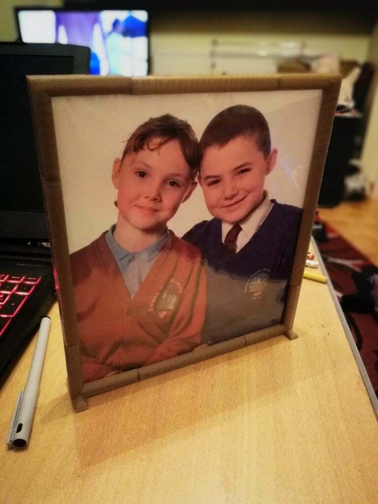 Free STL file Simple Modular & Customisable Picture Frame 🖼️・3D print ...