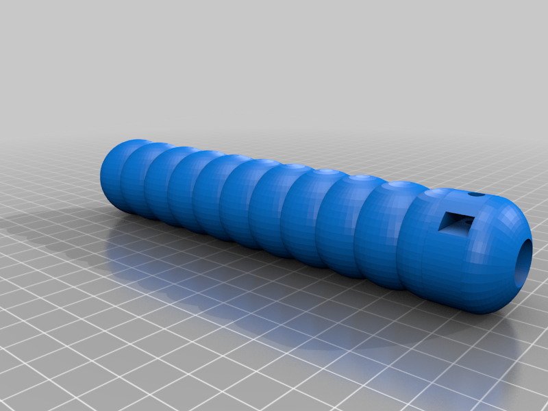 Free STL file Vertical Textured Handle・3D printer model to download・Cults