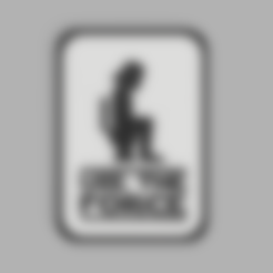 Download free 3D printer model StarWars Use the Force - Darth Vader ...