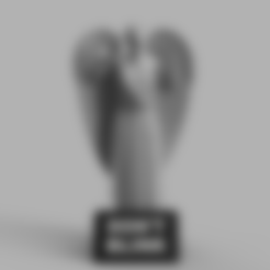 Download free STL file Doctor Who - Weeping Angel with Illuminating ...