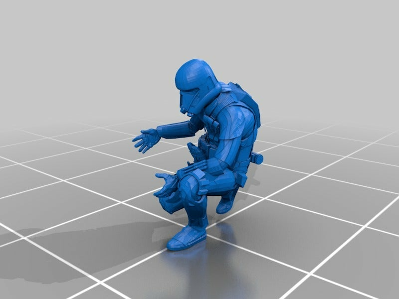 Free STL file Deathtrooper Battle poses (SW, Rogue One) ・3D print ...