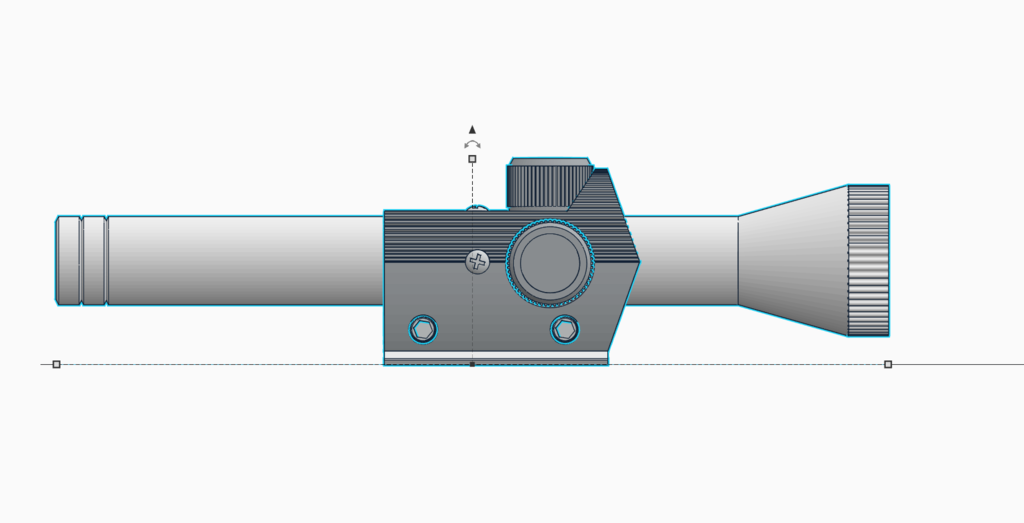 Free STL file Bushnell Phantom Scope (Cara Dune's blaster)・3D printer ...