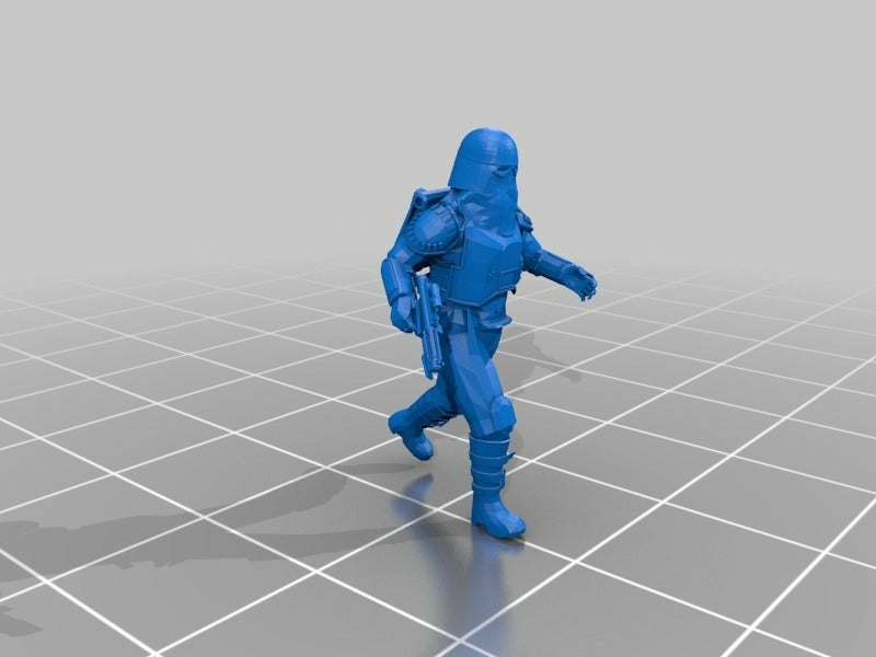 Free STL file Snowtrooper Battle poses; Pack 1 ・3D printable design to ...