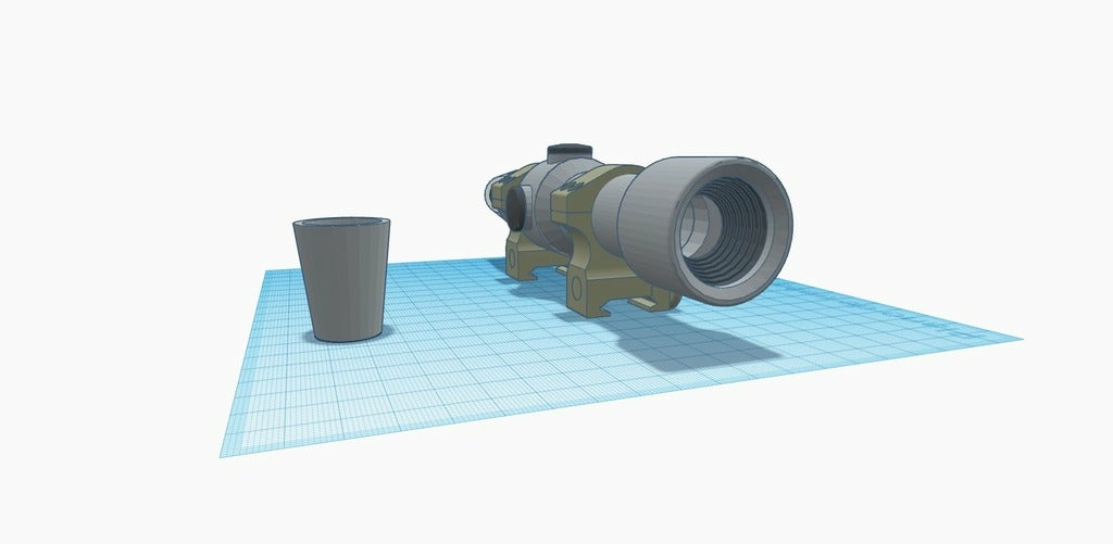 Free STL file Single point Scope: RT-97C, DH-17, EC-17, A280, DLT-20A ...