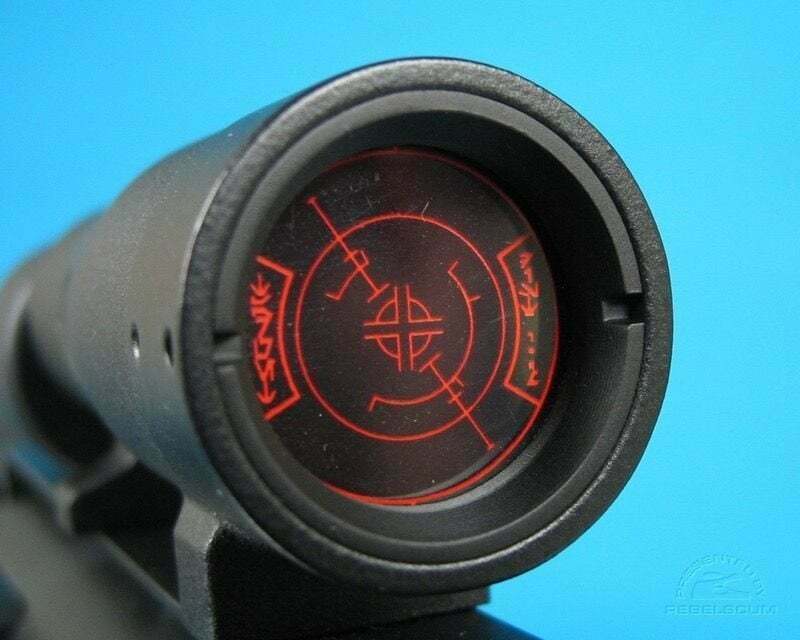 Free STL file E-11 / DL-44 Blasters; Scope Reticles ・3D print design to ...
