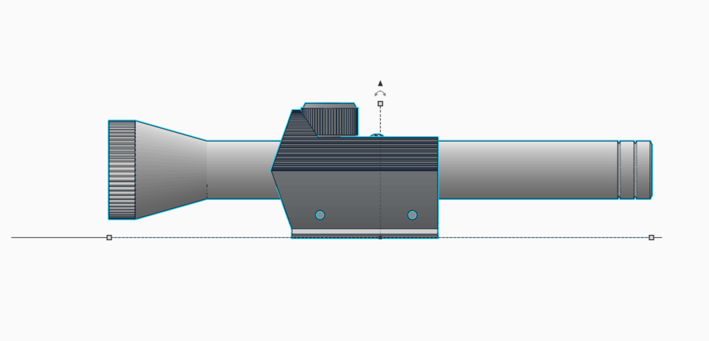 Free STL file Bushnell Phantom Scope (Cara Dune's blaster)・3D printer ...