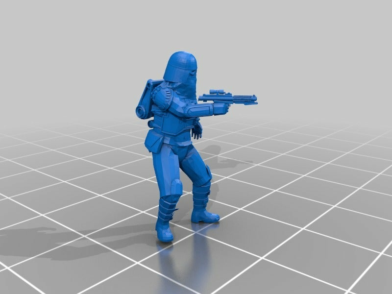 Free STL file Snowtrooper Battle poses; Pack 1 ・3D printable design to ...