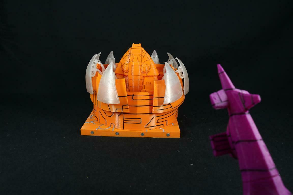 3D file Transformers Iconic Ship Series - Iacon Dome Launchpad for G1 ...