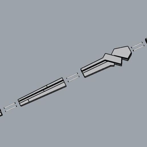 Download free STL file Rowan Kenrith's Sword from Magic the Gathering ...