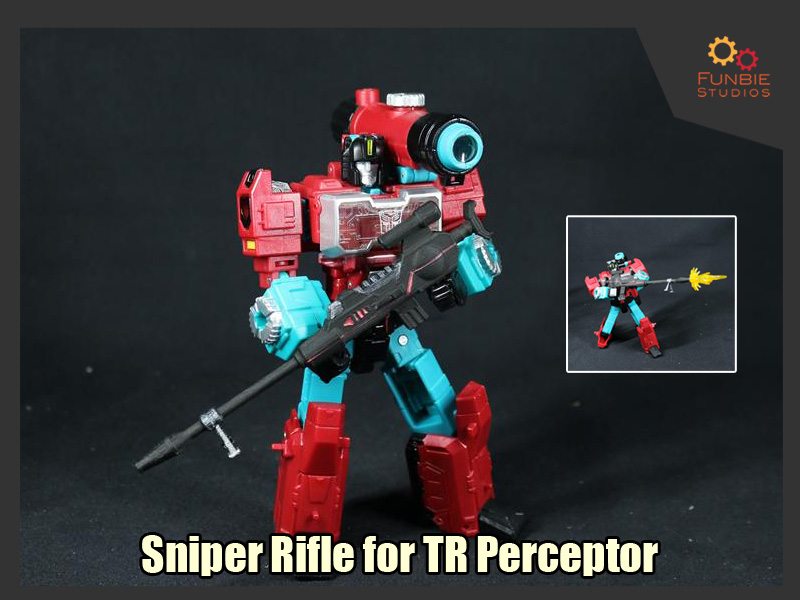 Free STL file Sniper Rifle for Transformers Titans Return Perceptor・3D ...