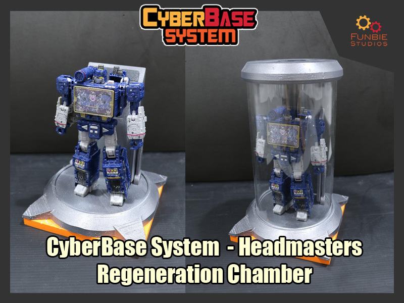 3D file [CyberBase System] Headmasters Renegeration Chamber・Model to ...