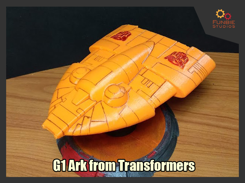 STL file [Iconic Ship Series] G1 Ark Model from Transformers・3D ...