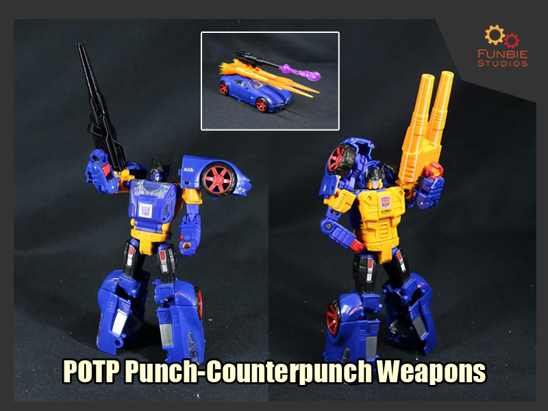 3D file Transformers PotP Punch-Counterpunch Weapons・Model to download ...