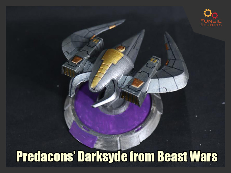 3D file [Iconic Ship Series] Predacons' Darksyde from Transformers ...