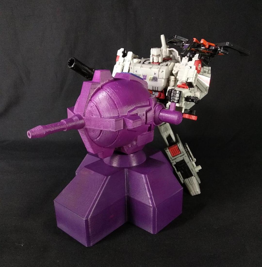 STL file Megatron's Canon from Fire on the Mountain・Design to download ...