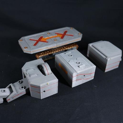 Download 3D printer templates Transformers Med Scanner & Med Robot for ...