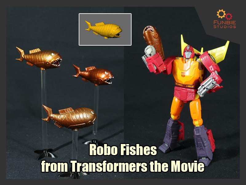 3D file Robofishes from Transformers the Movie 🤖・3D print object to ...