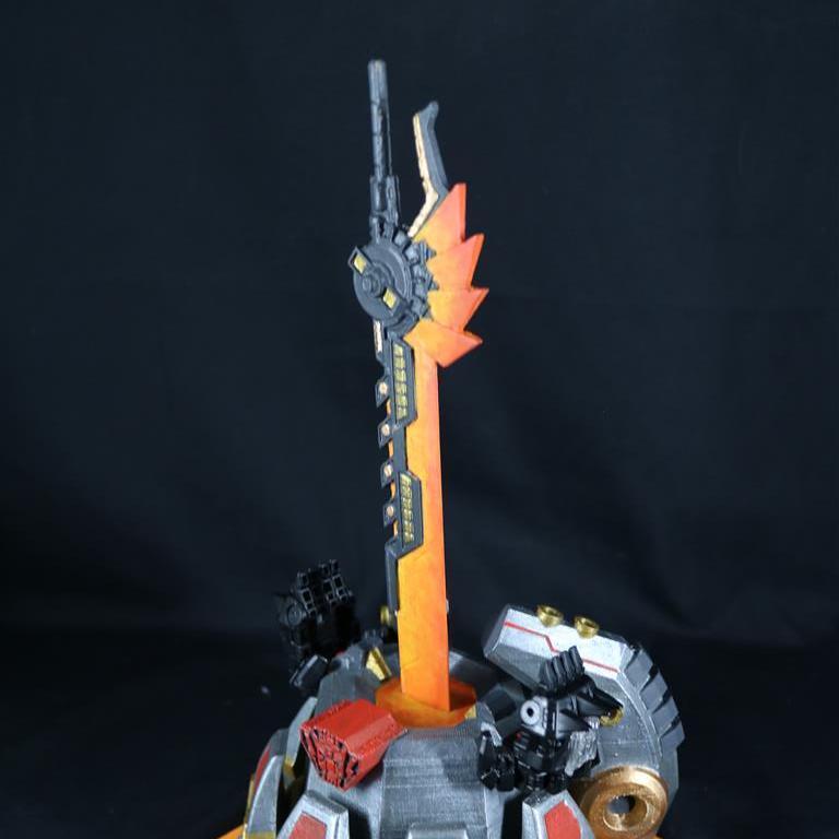 3D file Transformers Volcanicus Ember Sword and Primordial Forge・Model ...