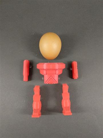 Free STL file Battletech Urbanmech Egg Cup 🥚・3D printer design to ...