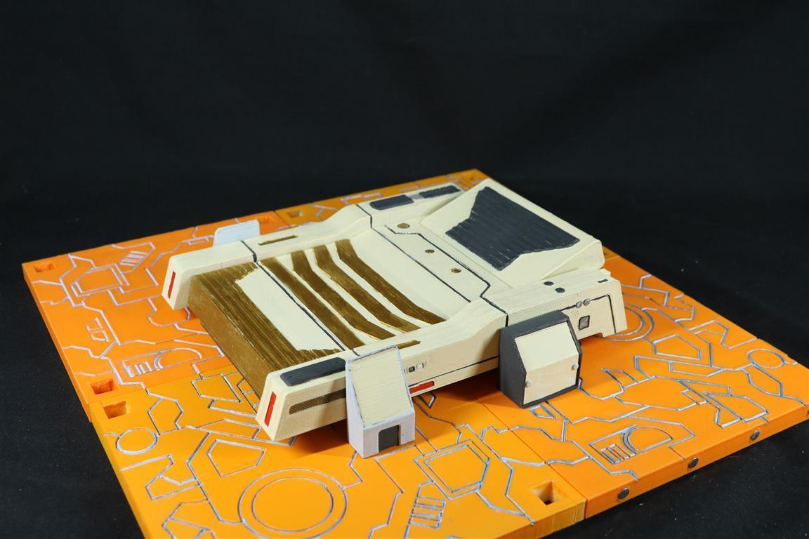 3D file Autobot Medical Bed from Netflix WFC Siege ⚕️・3D printer model ...