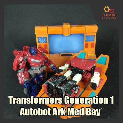Download free STL file Transformers Generation 1 - Autobot Ark Med Bay ...