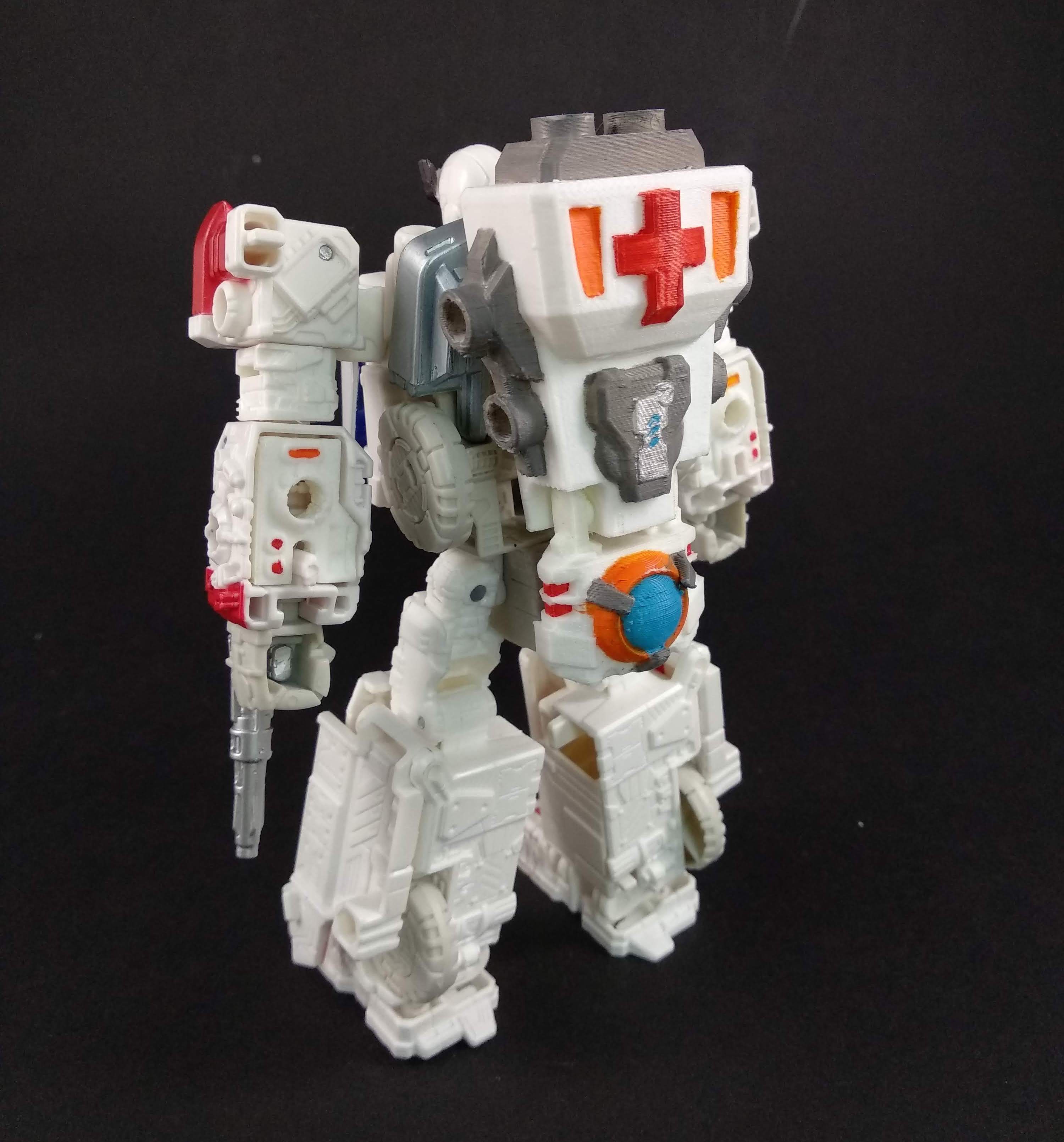 STL file Addons Set for Transformers Siege Ratchet・3D print design to ...