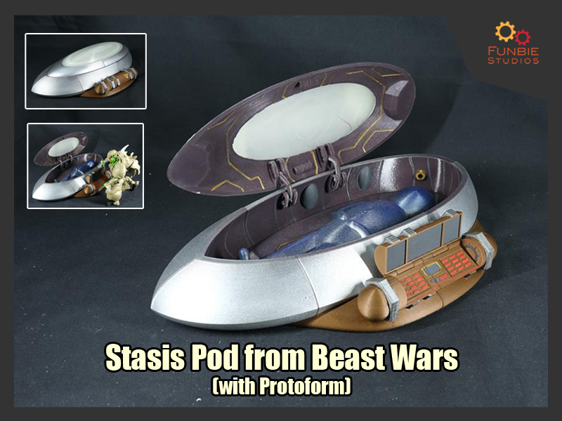 3D file Stasis Pod from Transformers Beast Wars・Model to download and ...