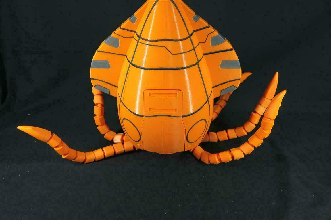 STL file Robotic Octopus from Transformers the Movie・Template to ...