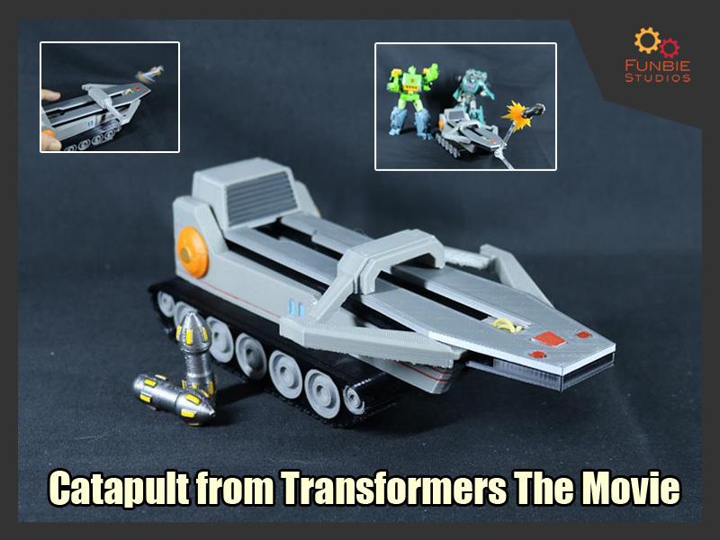 3D file Catapult from Transformers The Movie 🤖・Design to download and ...