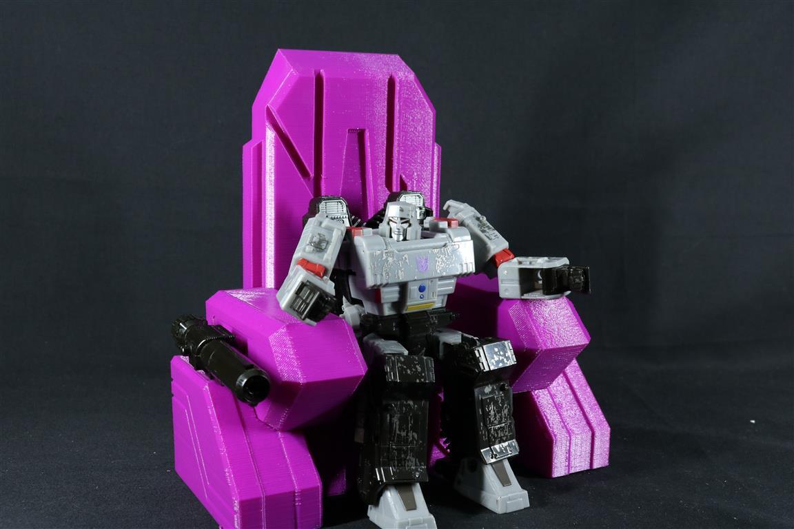 3D file Megatron's Throne from Netflix Transformers WFC Siege・3D ...