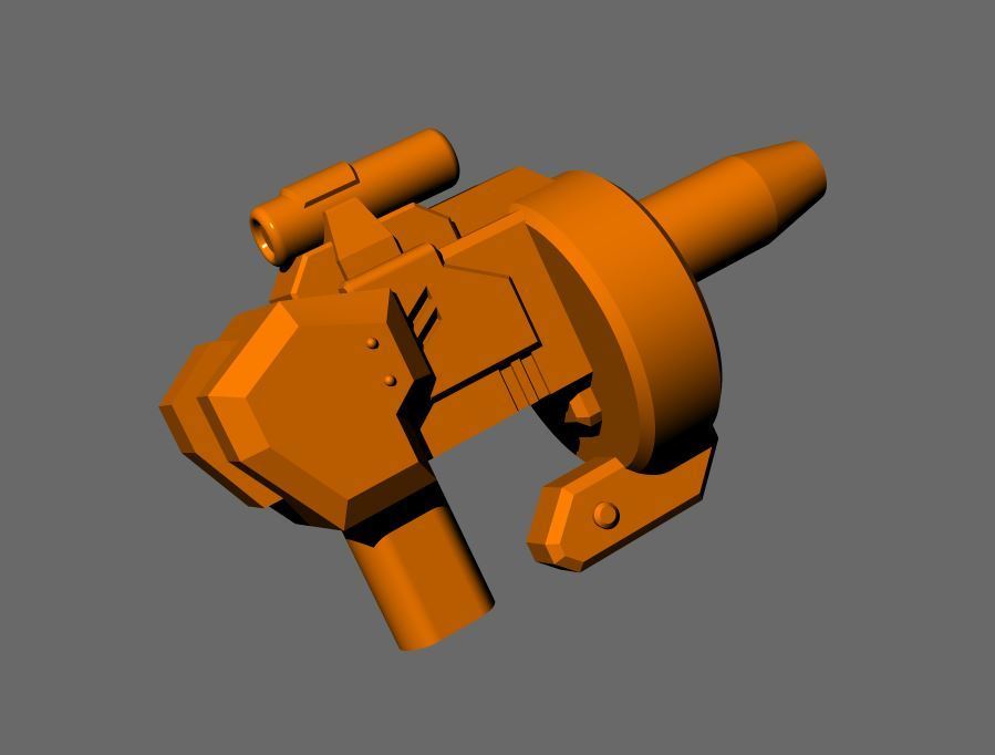 Free STL file Transformers Swerve's Rivet Gun・Object to download and to ...