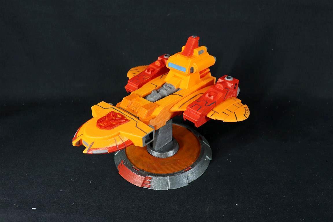 3D file [Iconic Ship Series] Autobot Shuttle from Transformers the ...