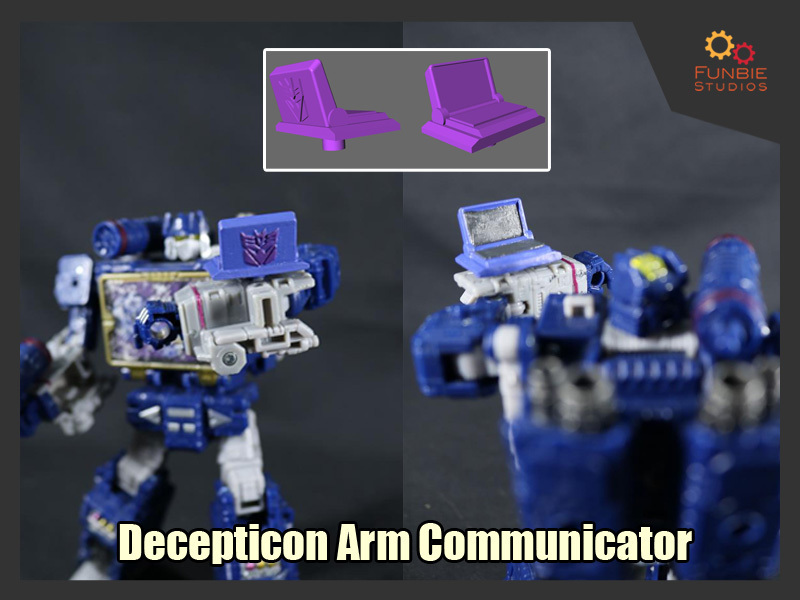 Free STL file Decepticon Arm Communicator 💪・3D printable design to ...