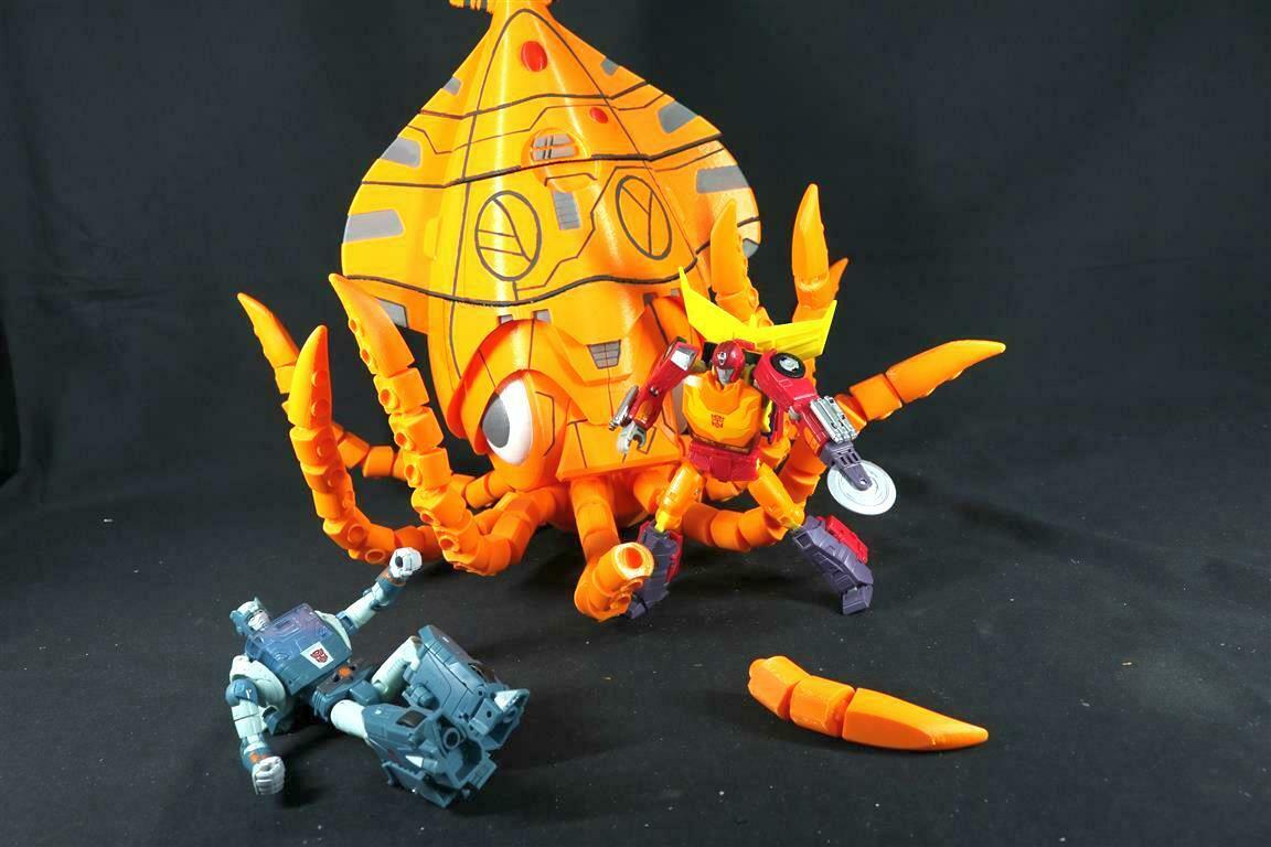 STL file Robotic Octopus from Transformers the Movie・Template to ...