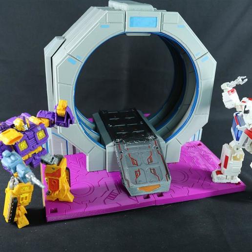 Download STL file Space Bridge [Part 1] from Netflix Transformers WFC ...