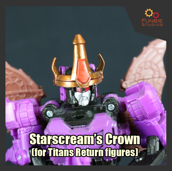 Free STL file Starscream's Crown for Titans Returns Figures 👑・3D ...