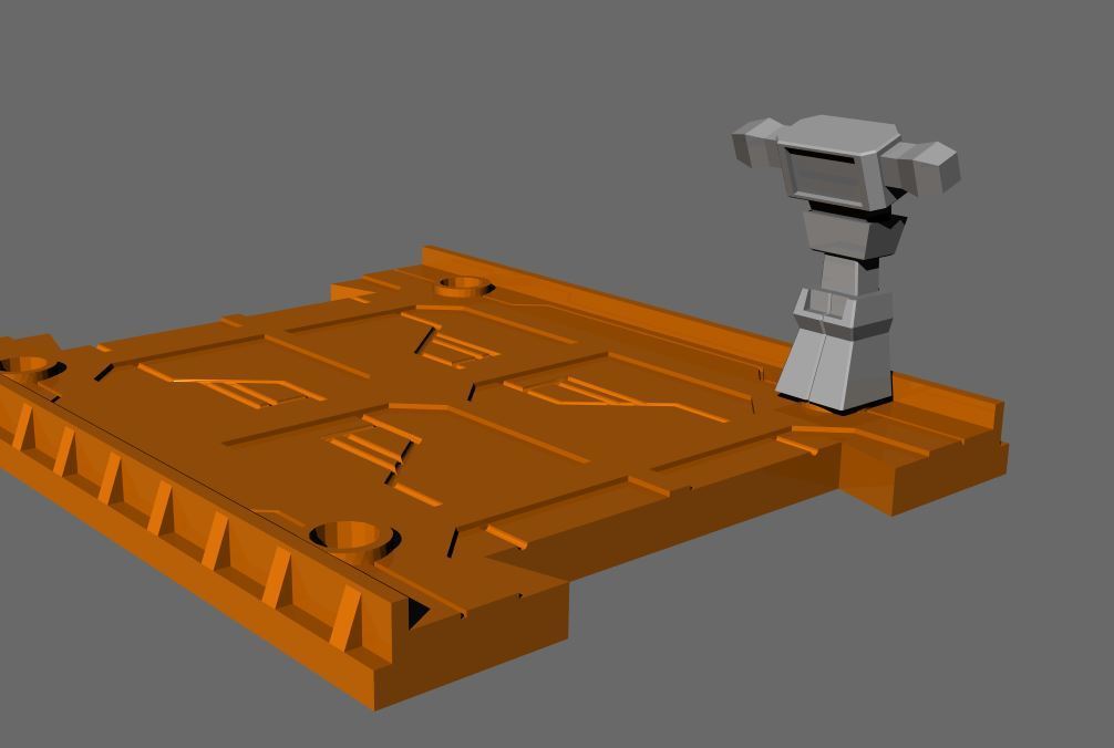 Free STL file [CyberBase System] Cybertronian Soundwave Lamp Post・3D ...