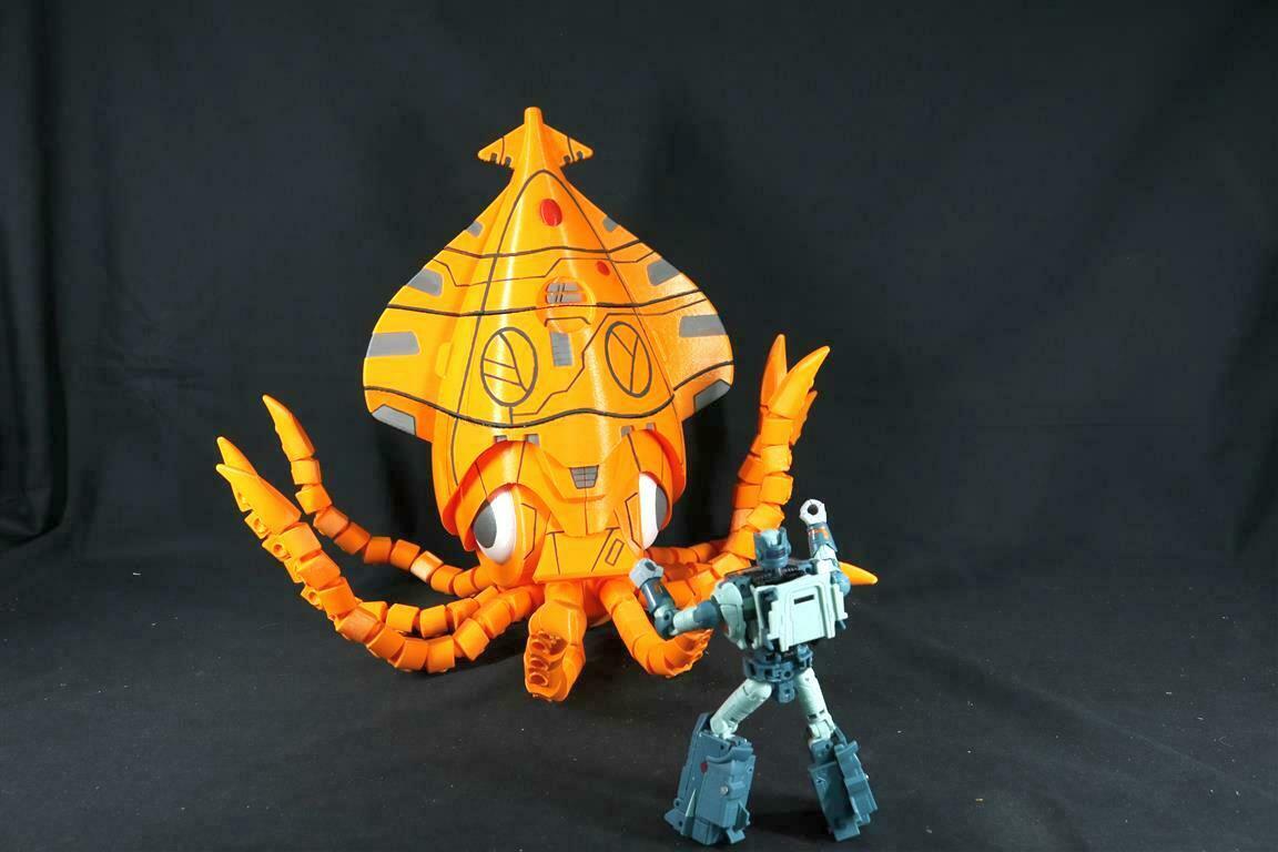 STL file Robotic Octopus from Transformers the Movie・Template to ...