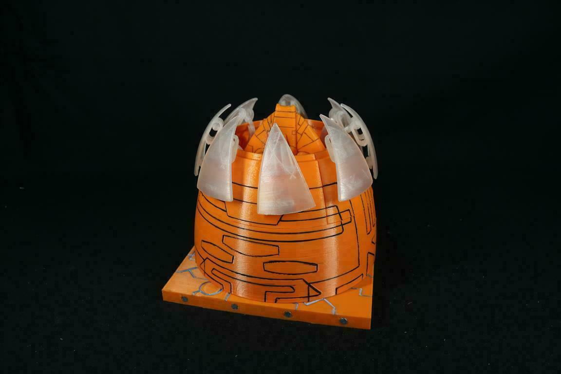3D file Transformers Iconic Ship Series - Iacon Dome Launchpad for G1 ...