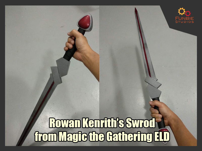 Free STL file Rowan Kenrith's Sword from Magic the Gathering ELD・Design ...